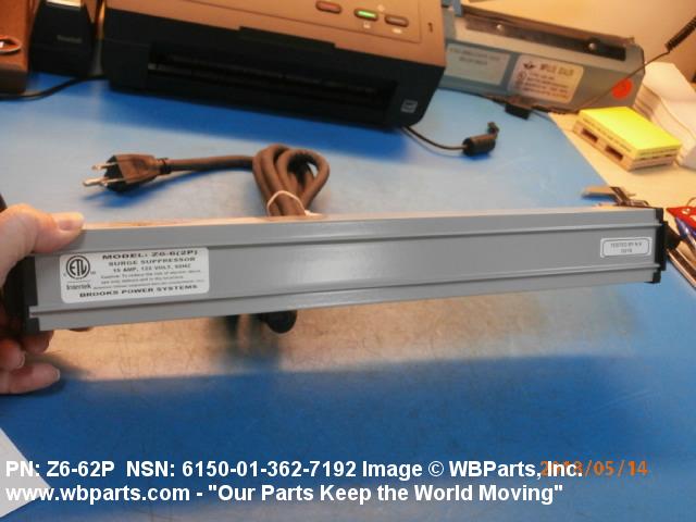 6150-01-362-7192 - ELECTRICAL OUTLET POWER STRIP, MPS-6, MPS6E, MPS-6E ...