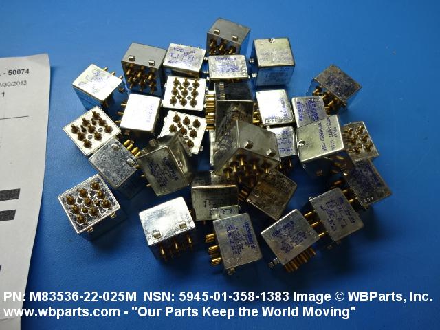 5945-01-358-1383 - ELECTROMAGNETIC RELAY | WBParts