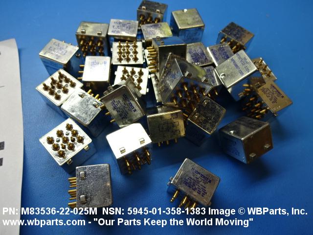 5945-01-358-1383 - ELECTROMAGNETIC RELAY | WBParts