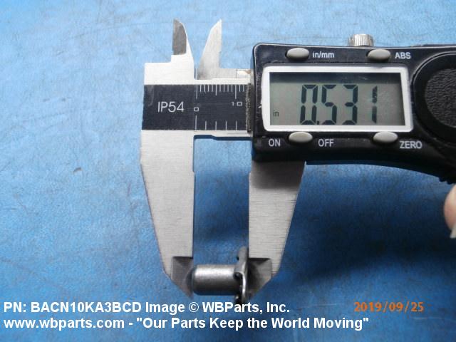 BACN10KA3BCD - NUTPLATE | WBParts