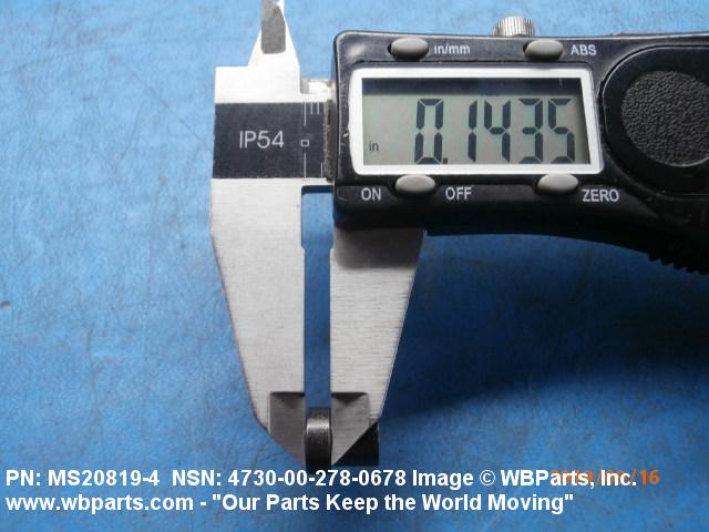 4730-00-278-0678 - TUBE FITTING FLARED SLEEVE | WBParts