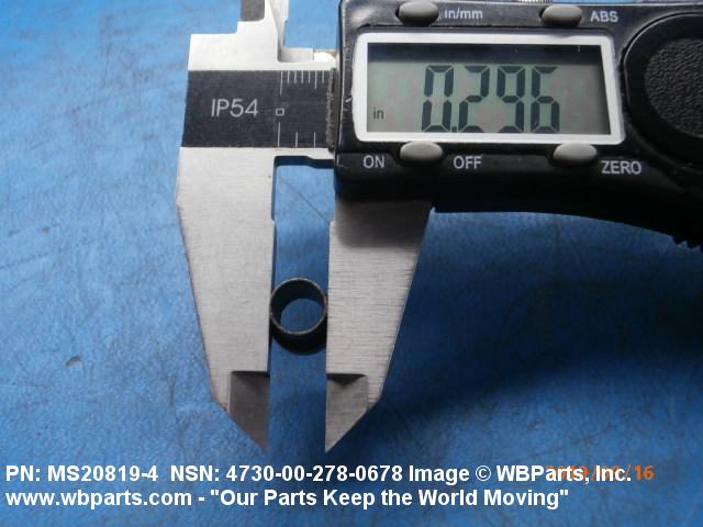 4730-00-278-0678 - TUBE FITTING FLARED SLEEVE | WBParts