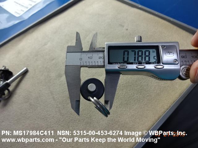 5315-00-453-6274 - QUICK RELEASE PIN | WBParts