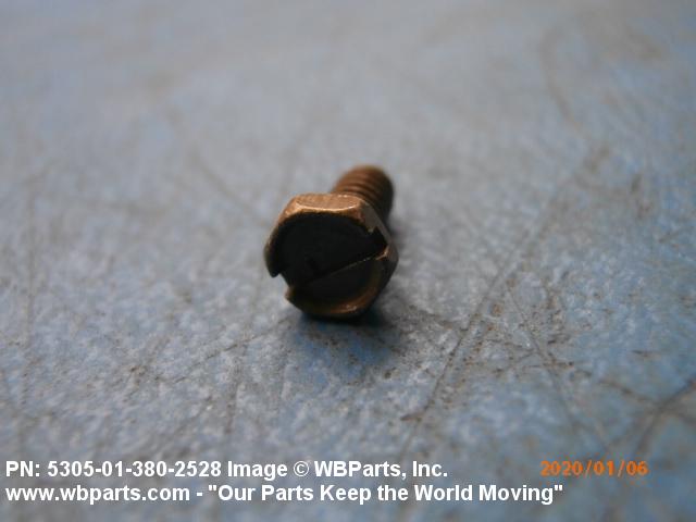 5305-01-380-2528 - MACHINE SCREW, 1238727111, 12387271-11, 01-380-2528 ...