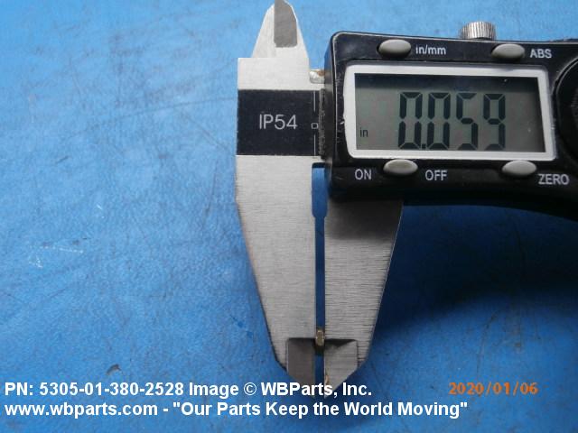 5305-01-380-2528 - MACHINE SCREW, 1238727111, 12387271-11, 01-380-2528 ...