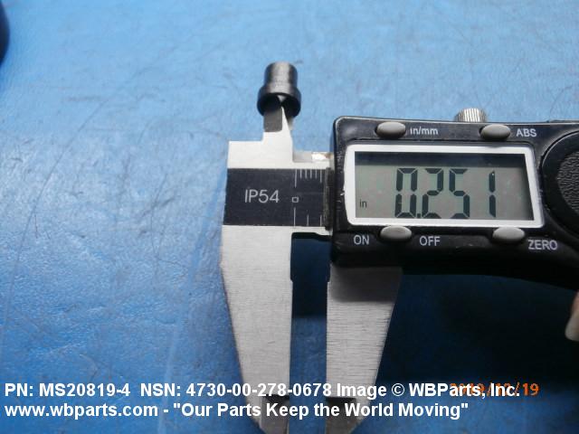 4730-00-278-0678 - TUBE FITTING FLARED SLEEVE | WBParts