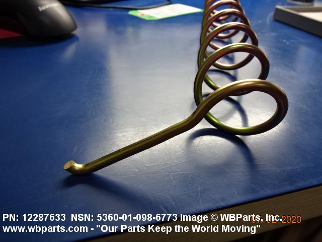 5360-01-098-6773 - TORSION HELICAL SPRING | WBParts
