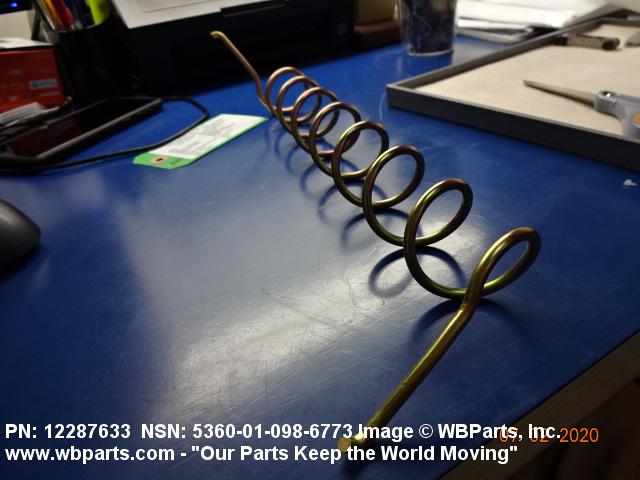 5360-01-098-6773 - TORSION HELICAL SPRING | WBParts
