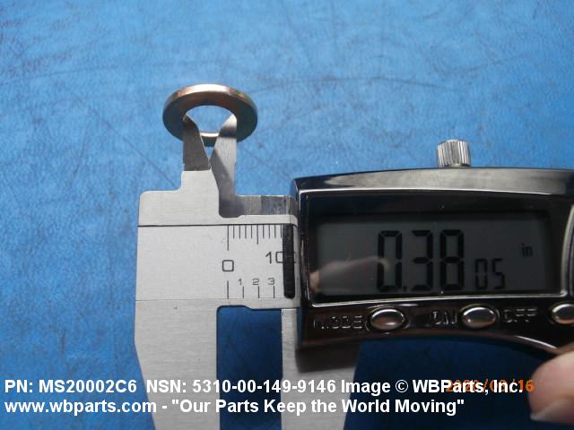 5310-00-149-9146 - RECESSED WASHER | WBParts