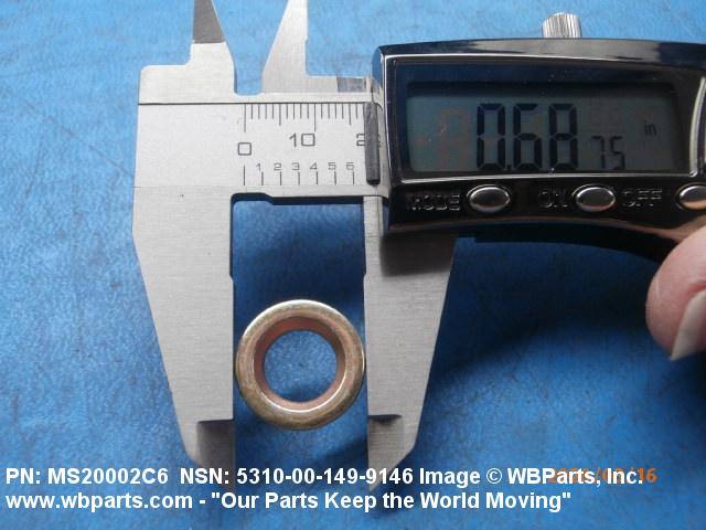 5310-00-149-9146 - RECESSED WASHER | WBParts