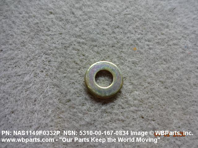 5310-00-167-0834 - FLAT WASHER, AN96010L, AN960-10L, AN960C716 | WBParts