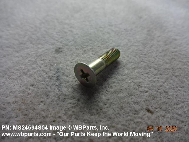 5305-00-719-5403 - MACHINE SCREW, MS24694S54, BB3513265, BB351-32-6-5 ...