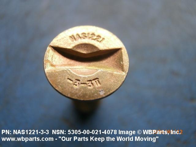 5305-00-021-4078 - MACHINE SCREW | WBParts