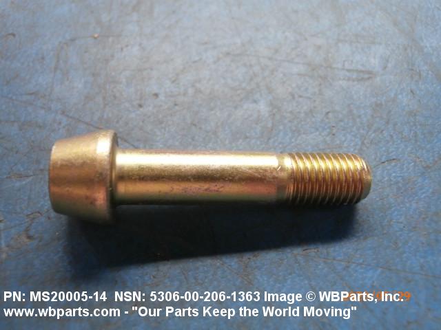 5306-00-206-1363 - INTERNAL WRENCHING BOLT | WBParts
