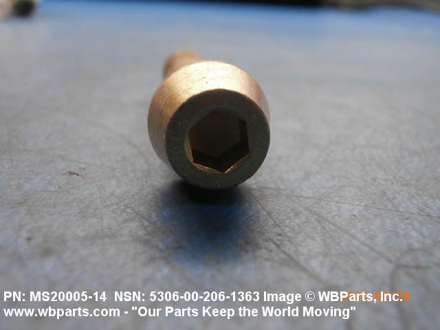 5306-00-206-1363 - INTERNAL WRENCHING BOLT | WBParts