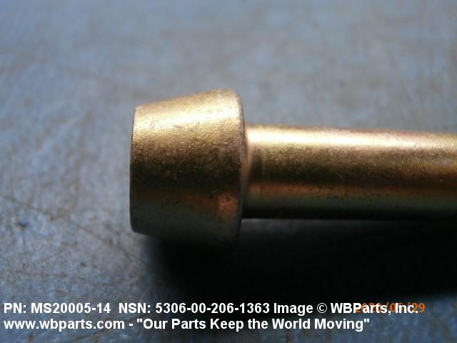5306-00-206-1363 - INTERNAL WRENCHING BOLT | WBParts