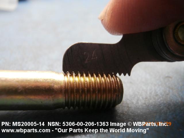 5306-00-206-1363 - INTERNAL WRENCHING BOLT | WBParts