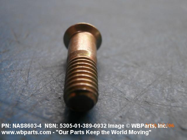 5305-01-389-0932 - CLOSE TOLERANCE SCREW | WBParts