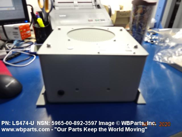 5965-00-892-3597 - PERMANENT MAGNET LOUDSPEAKER, G6248, G-6248 , LS-474 ...