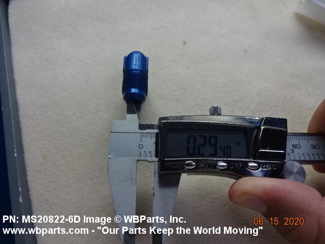 4730-00-186-9968 - PIPE TO TUBE ELBOW, MS208226D, MS20822-6D, A42A01 ...