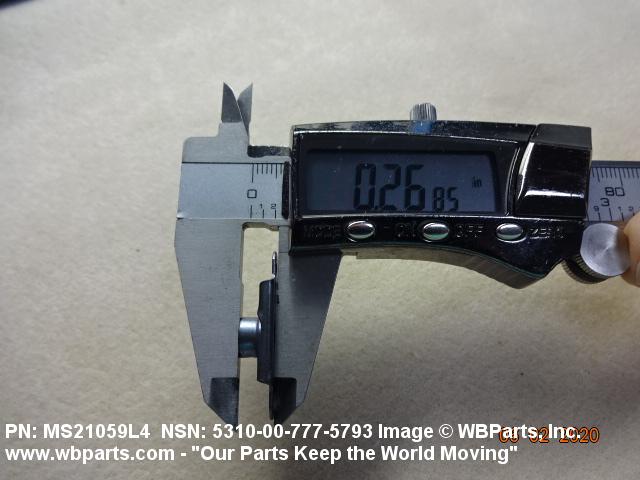 5310-00-777-5793 - PLATE SELF-LOCKING NUT, MS21059L4, MS21059L4K ...