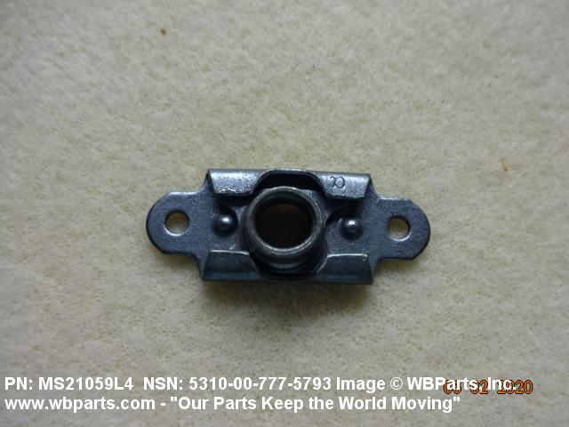 5310-00-777-5793 - PLATE SELF-LOCKING NUT, MS21059L4, MS21059L4K ...