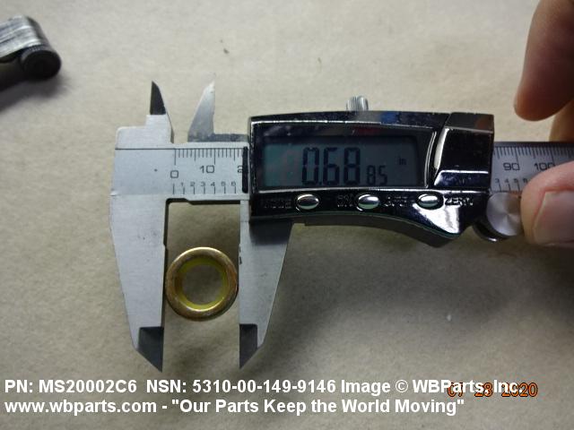 5310-00-149-9146 - RECESSED WASHER | WBParts