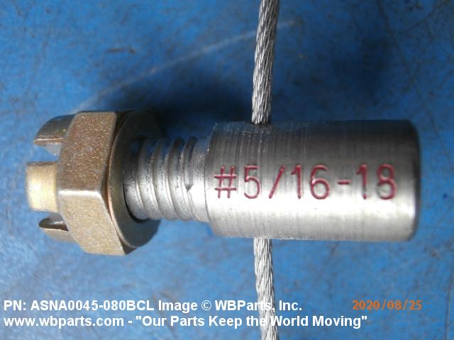 ASNA0045-080BCL - NUT | WBParts