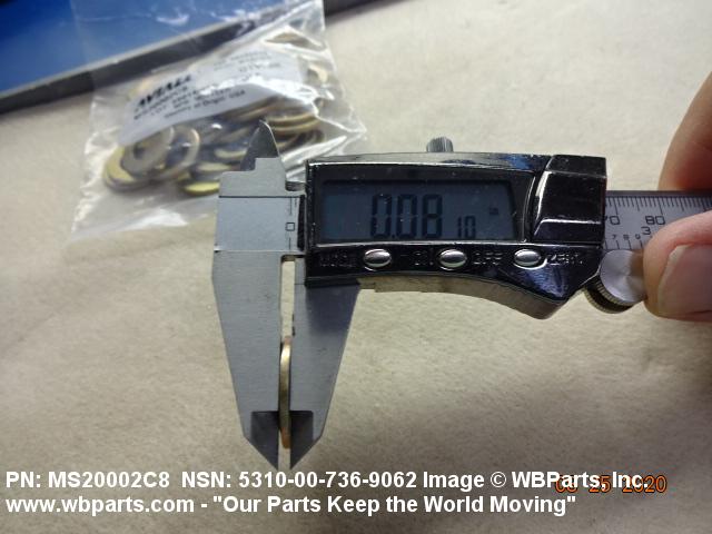 5310-00-149-9116 - RECESSED WASHER | WBParts