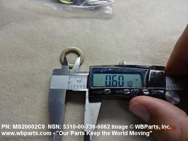 5310-00-149-9116 - RECESSED WASHER | WBParts