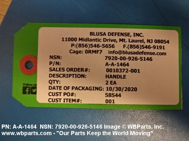 7920-00-926-5146 - TELESCOPIC EXTENSION HANDLE | WBParts