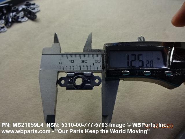 MS21059-L4 - NUT PLATE | WBParts