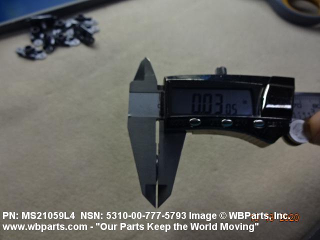 MS21059-L4 - NUT PLATE | WBParts