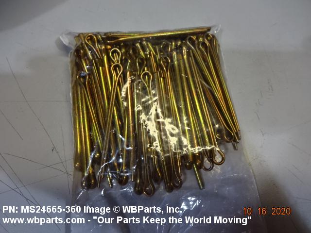 5315-00-298-1499 - COTTER PIN, MS24665360, MS24665-360, AN38048 | WBParts