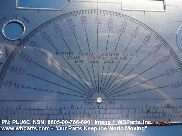 6605-00-766-6901 - AIR NAVIGATION PLOTTER-PROTRACTOR | WBParts