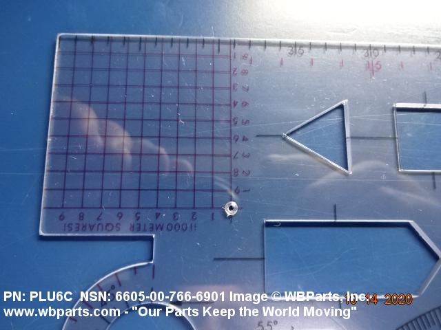 6605-00-766-6901 - AIR NAVIGATION PLOTTER-PROTRACTOR | WBParts