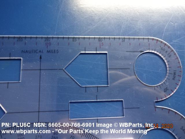 6605-00-766-6901 - AIR NAVIGATION PLOTTER-PROTRACTOR | WBParts