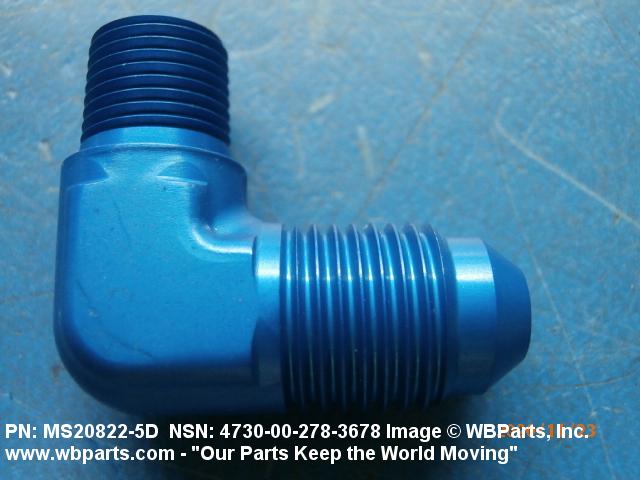 4730-00-278-3678 - PIPE TO TUBE ELBOW | WBParts