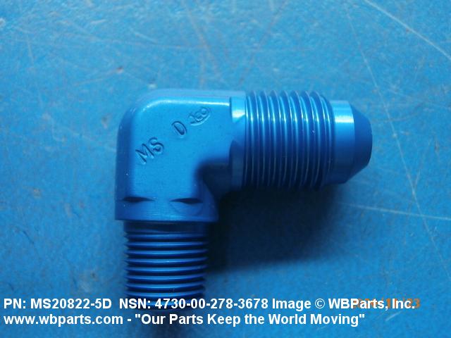 4730-00-278-3678 - PIPE TO TUBE ELBOW | WBParts