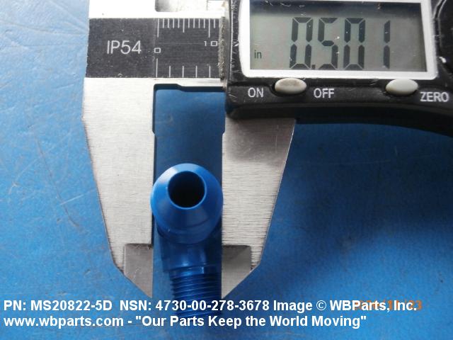 4730-00-278-3678 - PIPE TO TUBE ELBOW | WBParts