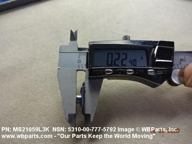 NAS686-A3 - NUTPLATE | WBParts