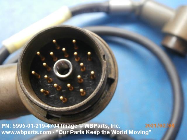 5995-01-219-4704 - ELECTRICAL SPECIAL PURPOSE CABLE ASSEMBLY | WBParts
