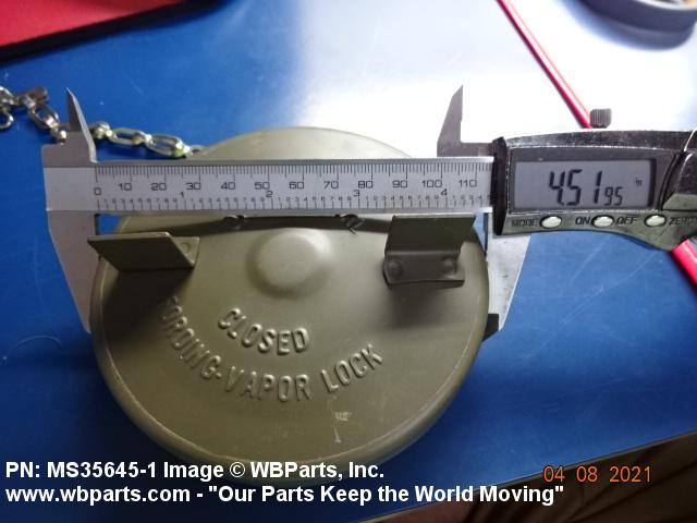 2590-00-141-9758 - FILLER OPENING CAP, MS356451, MS35645-1, M15243 ...