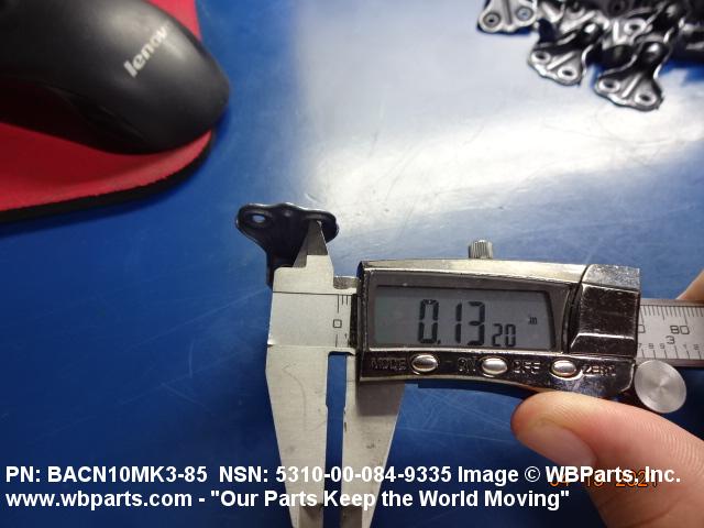 5310-00-084-9335 - PLATE SELF-LOCKING NUT | WBParts