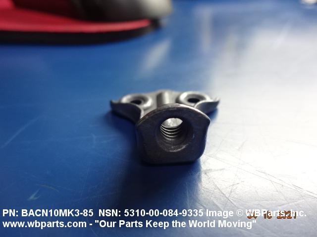 5310-00-084-9335 - PLATE SELF-LOCKING NUT | WBParts