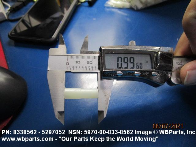 5970-00-833-8562 - BUSHING INSULATOR, CA0111 , 5970PL0730618 , 5982 ...