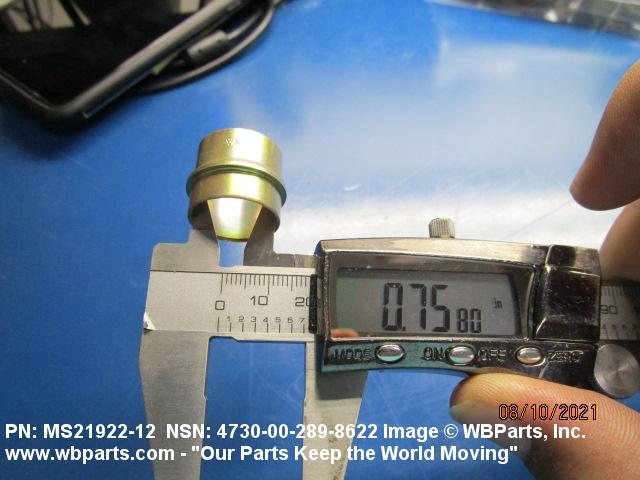 4730-00-289-8622 - TUBE FITTING CLINCH SLEEVE, MS2192212, MS21922-12 ...