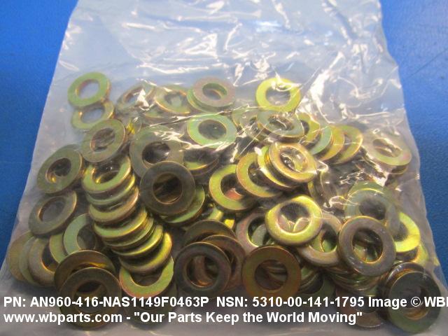 5310-00-141-1795 - FLAT WASHER, A25M4503, AN9600416, AN960416 | WBParts
