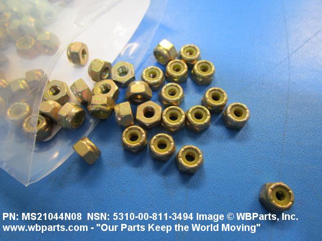 5310-00-811-3494 - HEXAGON SELF-LOCKING NUT | WBParts