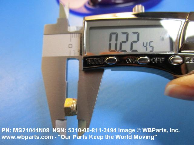 5310-00-811-3494 - HEXAGON SELF-LOCKING NUT | WBParts